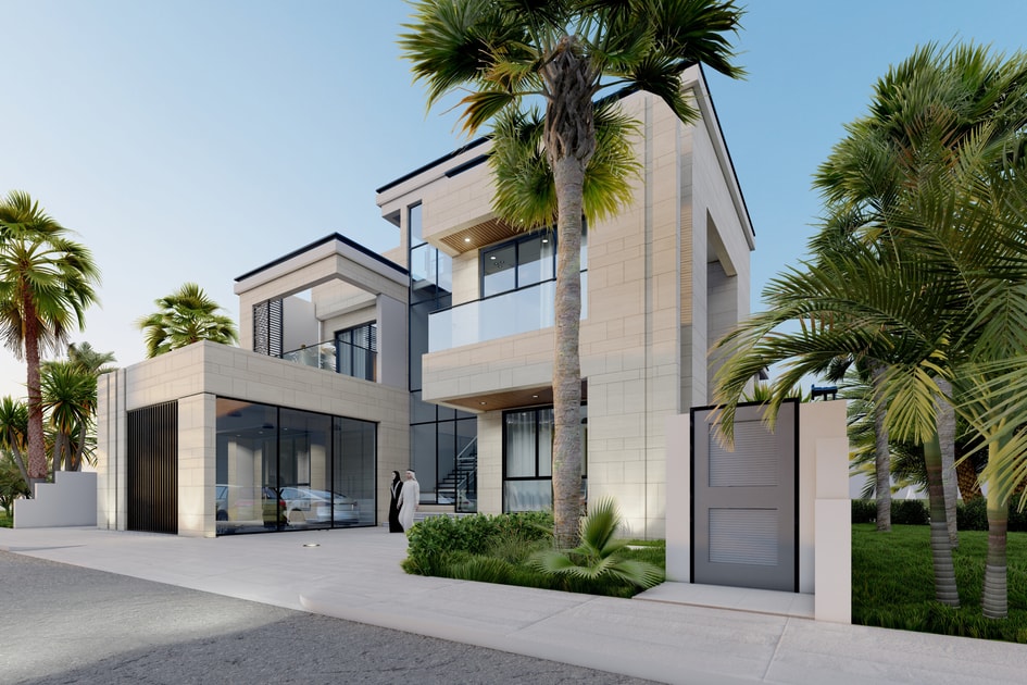 Villa for Sale in Garden Homes Frond N: Brand New 5-Bedroom Modern ...